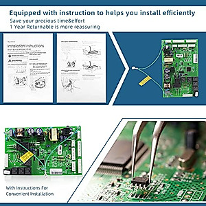 Aumzong Refrigerator Main Control Board WR55X10942 for GE Refrigerator Motherboard #Replaces AP7188100 WR55X10416 WR55X10942C WR55X10942P