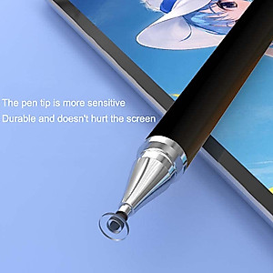 Capacitive Stylus Pens for Touch Screens-2 in 1 Stylists Pens，Universal Touch Screens Stylus Pen for iPad iPhone Tablets Samsung Galaxy All Universal Touch Screen Devices(2 Pack)