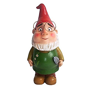 DIG Gnomeo and Tybalt Garden Statue, 10.3 by 10.75-Inch, Stone