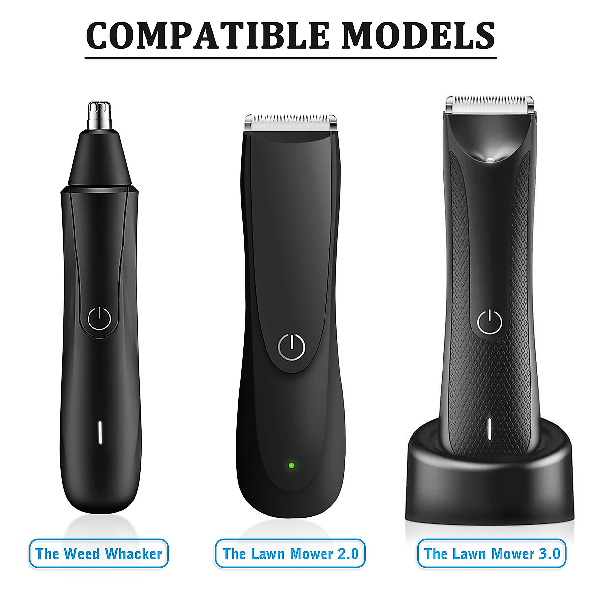 Power Adapter Charger Compatible with MANSCAPED Lawn Mower 3.0 2.0 Electric Groin Hair Trimmer Manscape, The Weed Whacker Nose and Ear Hair Trimmer MANSCAPED Trimmer Charging Supply Cord