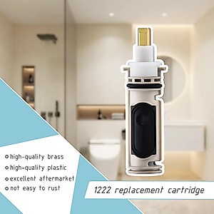 1222 Cartridge Kit Replacement for Moen Posi Temp One-Handle Faucets, Compatible with Moen Tub Shower,Durable Brass & Plastic