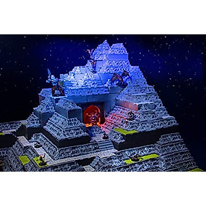 Monster Adventure Terrain - 95pc Cavern Expansion Set - Fully Modular and Stackable 3-D Tabletop World Builder Compatible with DND Dungeons Dragons, Pathfinder, and All RPG Games