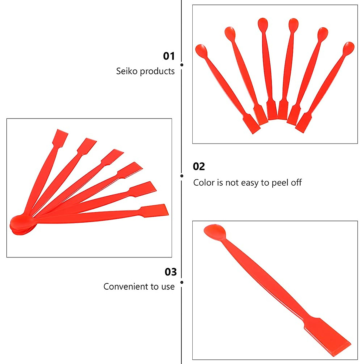 Scicalife 15pcs Plastic Lab Spoon Spatula Micro Double Ended Long Laboratory Sampling Spoon Mixing Spatula for Medicine Powders Gel Cap Filler Capsule Filler 210mm
