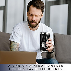 Gifts for Dad from Daughter Son - Dad Gifts - Christmas Gifts for Dad, Dad Christmas Gifts - Birthday Gifts for Dad, Dad Birthday Gift Ideas, Father's Day Gifts - New Dad Gifts for Men - 20 Oz Tumbler