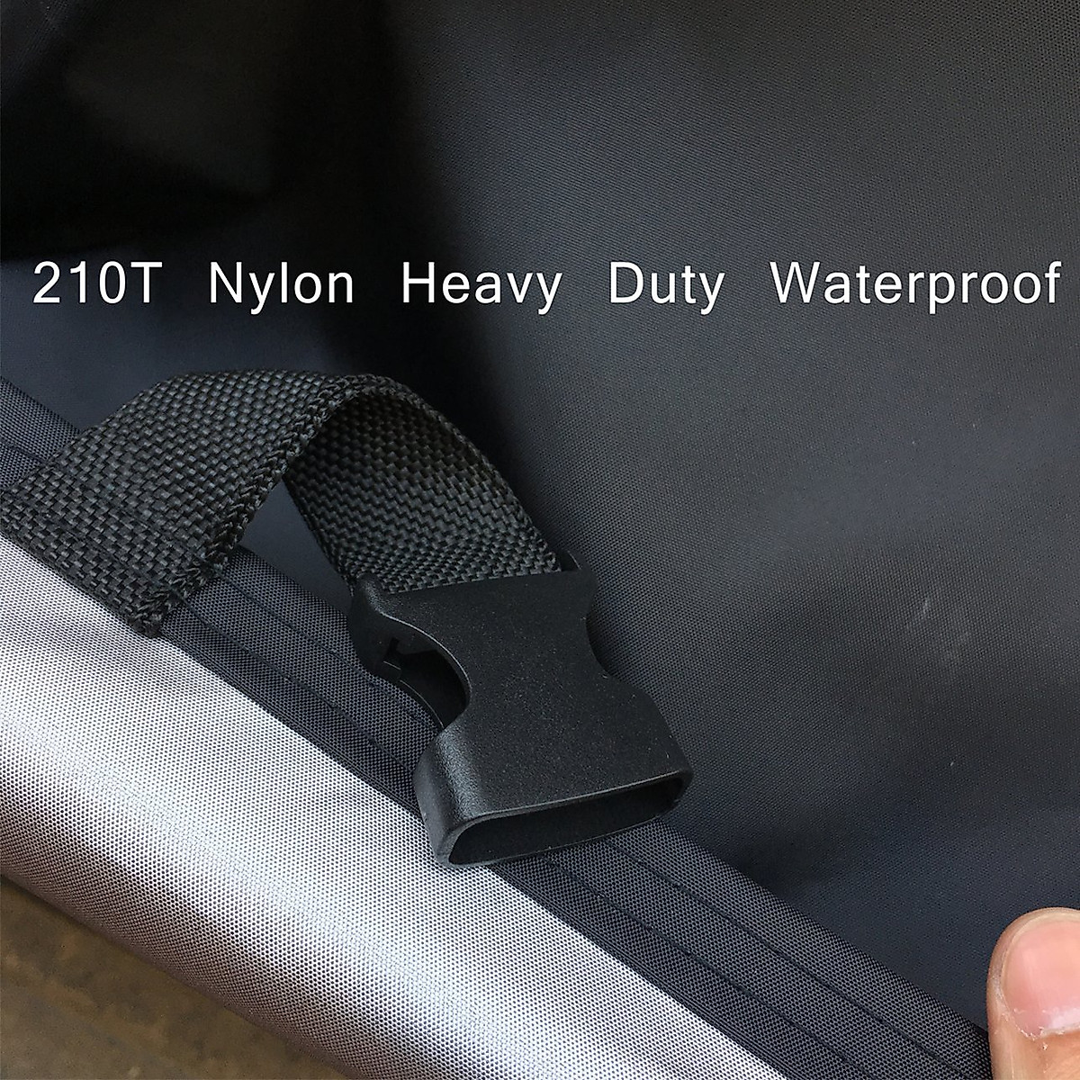 Bike Cover for 1 Bike, Viaky 210D Nylon Waterproof Bicycle Cover Anti Dust Rain UV Protection for Mountain Bike / Road Bike with Lock-holes Storage Bag