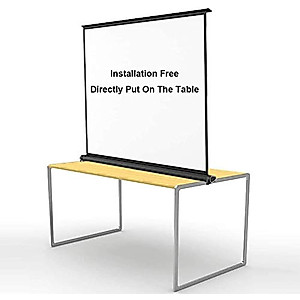 Cocar 50" Portable Projection Screen for Mini/Professional LED/LCD/DLP Projector Self Standing Pull-Out Style Indoor Outdoor Home Cinema Meeting - 4:3/16:9