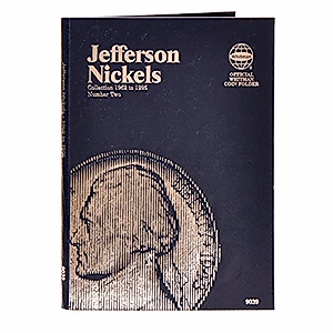 1938 - to Present - Whitman Jefferson Nickel 3 Book Set with 2004 and 2005 P, D Nickels 8 Coin Set Nickel Seller Uncirculated