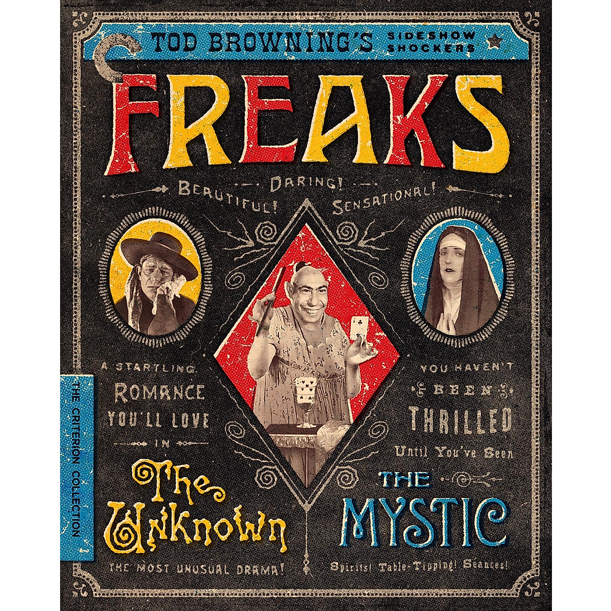 Freaks / The Unknown / The Mystic: Tod Browning’s Sideshow Shockers (The Criterion Collection) [Blu-ray]