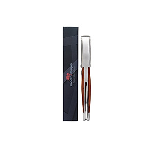 Premium Waiters Corkscrew - 3 in 1 Stainless Steel Wine Opener with Rosewood Pull Tap Handle Bottle Opener and Serrated Foil Cutter