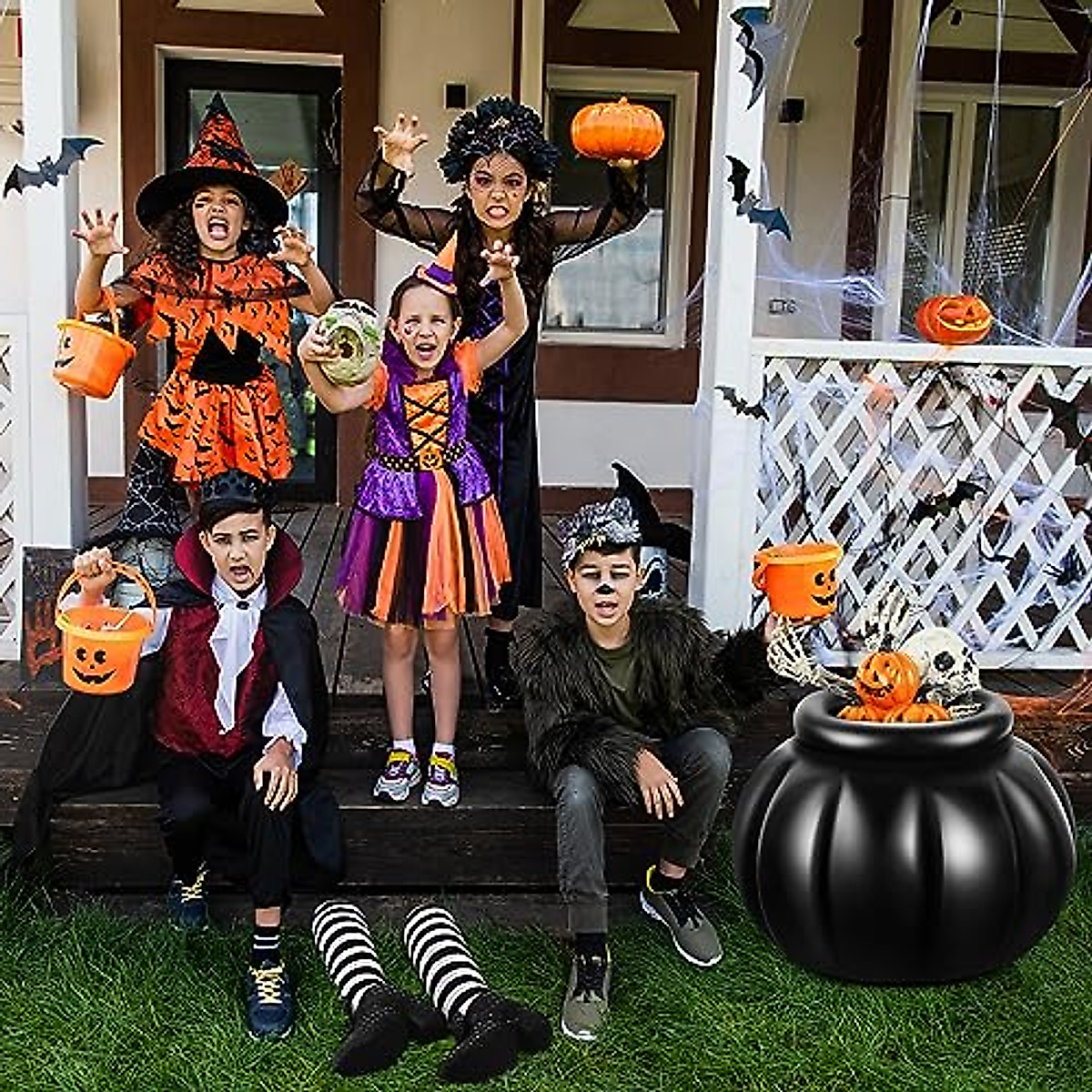 Jenaai St Patrick's Day Inflatable Drink Cooler with Legs Party Cooler Large Serving Bar Inflatable Drink Container Food Beverage for Indoor Outdoor Irish Party Supplies Decoration(White)