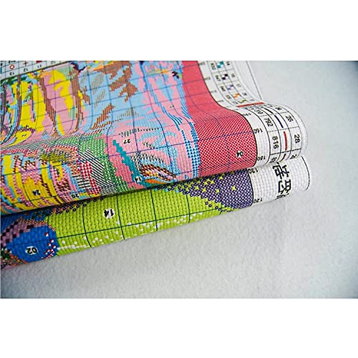 ZuoAnLF 3pack Cross Stitch Kits,Full Range of Cross-Stitch Stamped Kits for Kids Adults Beginner,DIY Embroidery 11CT Flower