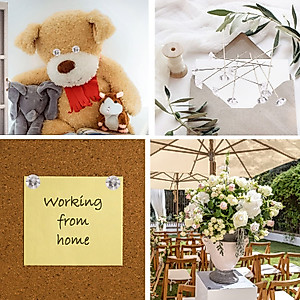 100 Pcs Diamond Pins for Flower Bouquet 2 Inch Corsage Pins Rhinestones Flower Pins Straight Pins for DIY Crafts Crystal Bouquet Holder for Wedding