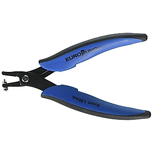 Eurotool EuroPunch 1.25mm Round Hole Punch Pliers for Sheet Metal