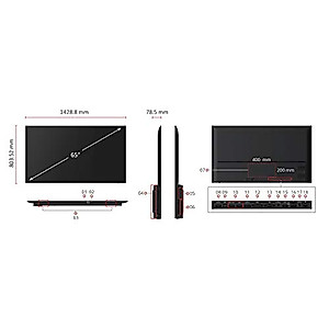 ViewSonic CDE6520-W - 65" Display, 3840 x 2160 Resolution, 450 cd/m2 Brightness, 24/7