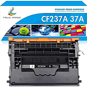 TRUE IMAGE Compatible Toner Cartridge Replacement for HP 37A CF237A 37X Work with Enterprise M607n M608dn M609 M608n M607dn M608x M609x MFP M632 M631 M631h M633fh Printer (Black, 1-Pack)