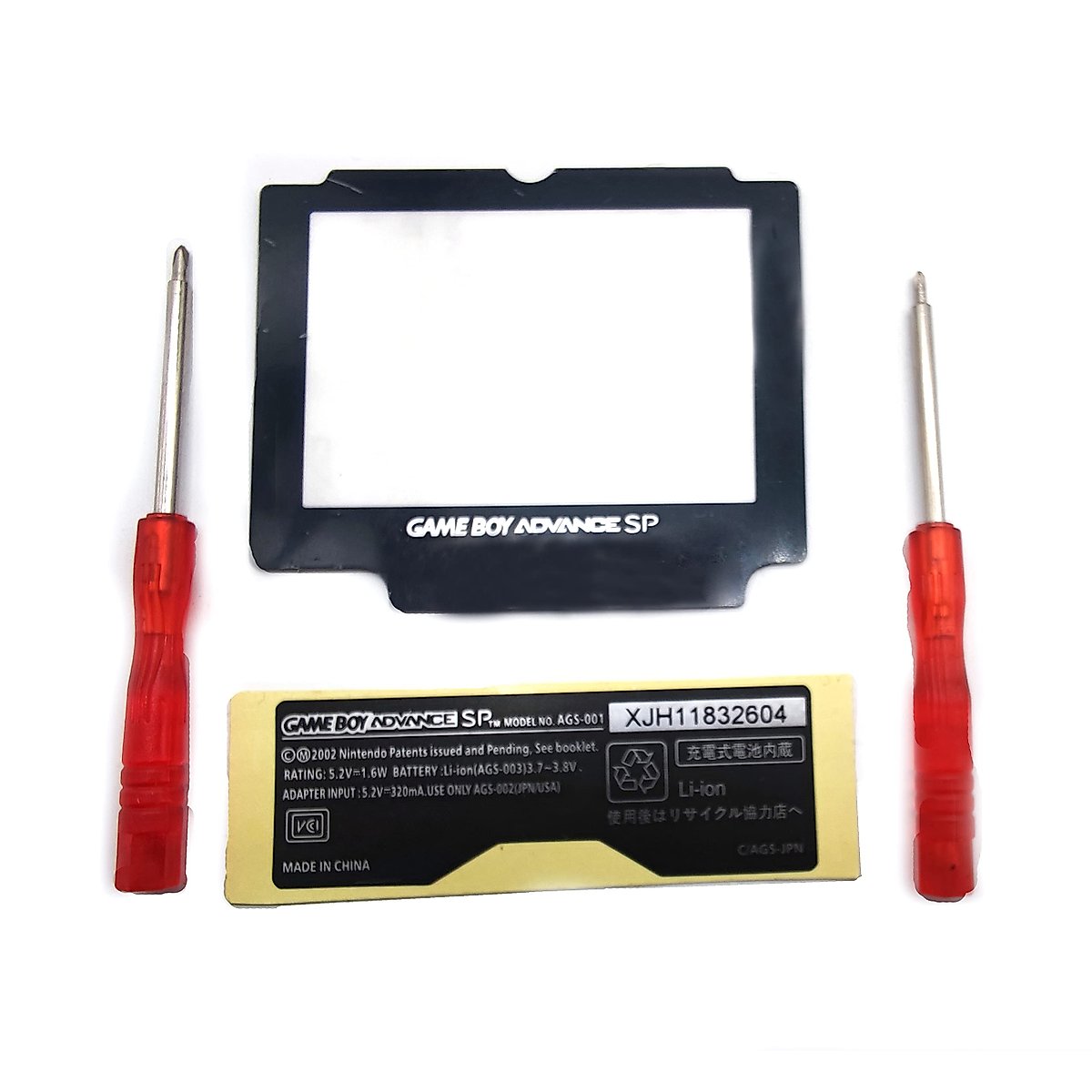 Full Housing Shell Pack Case Cover for GBA SP Gameboy Advance SP Shell Case with Buttons Kit (H)