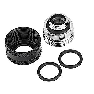 Dracaena 6 Pack G1/4" Thread to 12mm OD hard Tubing Compression Fitting with Rings for rigid acrylic Tube for Computer Water Cooling System, Black