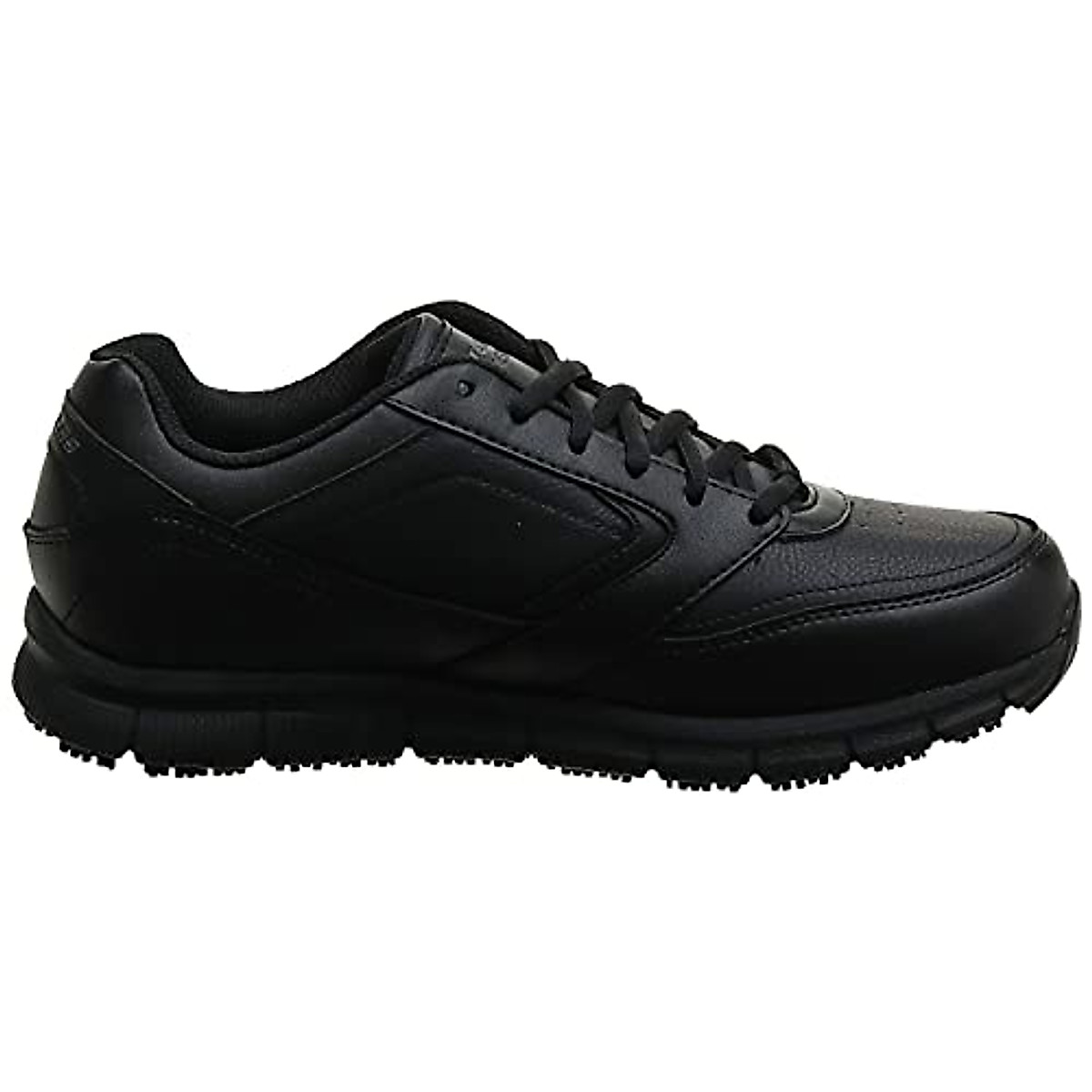 Skechers Men's Nampa Food Service Shoe, Black, 11.5 Wide