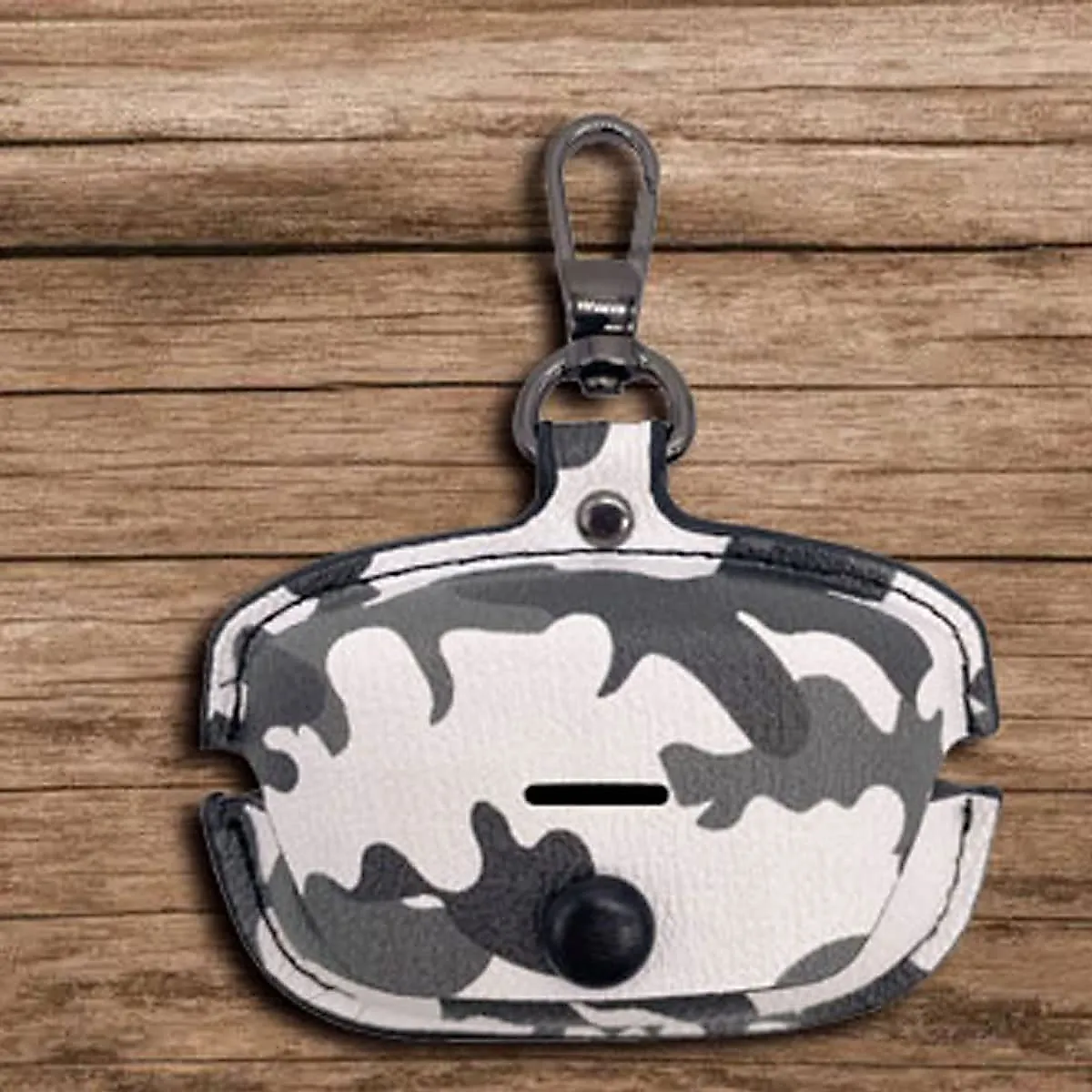 Cover for wf-1000xm4 Cases, Camo Fashion Premium Leather Business Folio Cover for Sony wf-1000xm4