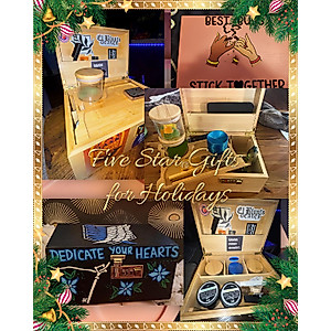 OZCHIN Large Bamboo Box with Combination Lock Decorative box for Home Great Gift Choice Storage Lockbox with Storage Jar, Tray, Resealable Bags and More