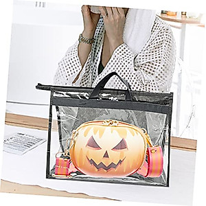 Cabilock 15 Pcs Bag Hanging Bag Hanging Storage Bag Clear Storage Bag House Kits Hanging Storage Pockets Proof Bag Organizer Purse Bag Closet Handbag Organizers Purse Storage Seal