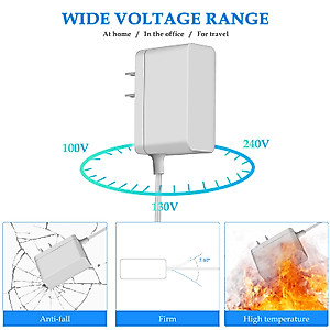 MULTIM 15V 90627870 Hand Vacuum Power Charger Supply Compatible with Black and Decker Dusbuster Handheld Vacuum HHVI315JO42 Replacement 90629039 Spillbuster Power Adapter Cord