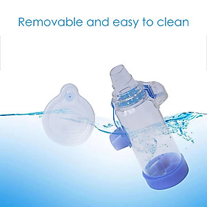 Ramixi Spacer for Adult and Kids 2 Masks (2 Masks/Blue/Adult)