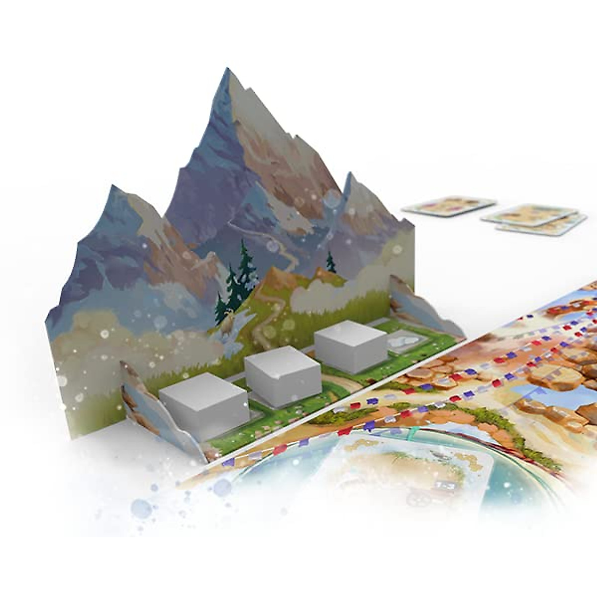 Yak Board Game | Strategy Resource Management Construction Fun Family for Adults and Kids Ages 8+ 2-4 Players Average Playtime 45 Minutes Made by Pretzel Games, Multicolor (PZG20080EN)