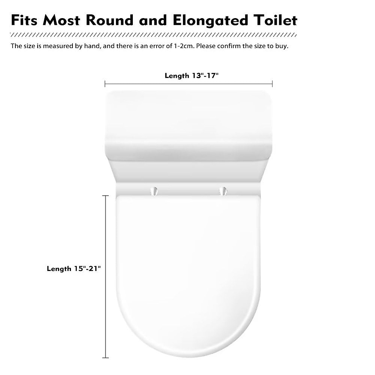 UNICEU Customize Bathroom Toilet Lid Cover and Toilet Tank Lid Cover Set of 2, Custom Your Personalized Images Bathroom Decorations Toilet Protector Dust Cover Lid Cover