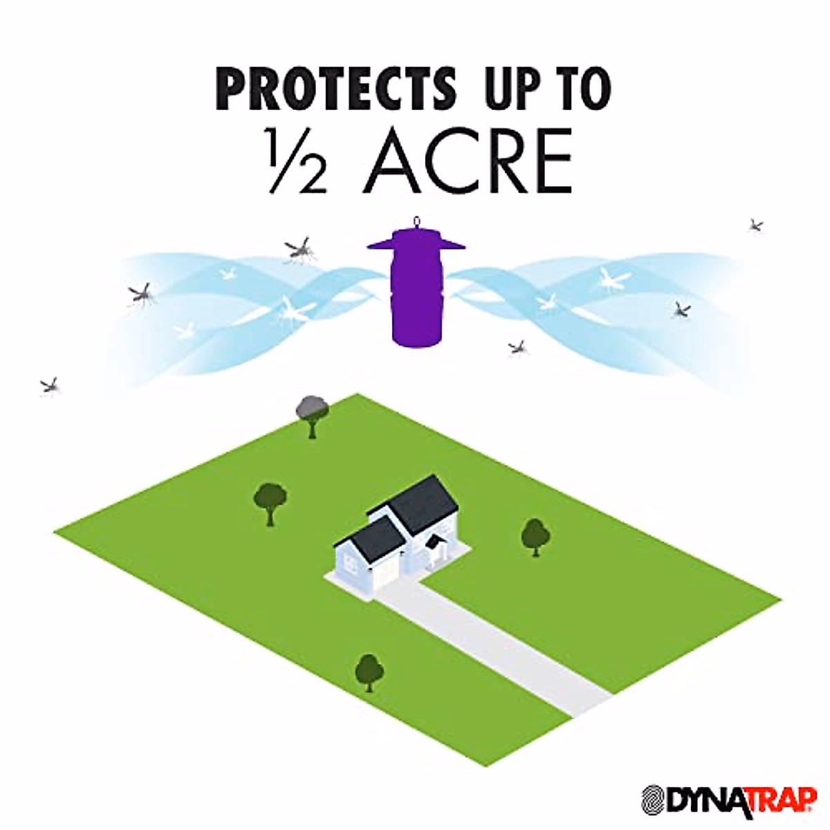 DynaTrap DT1050-TUNSR Mosquito & Insect Trap + Summit...Responsible Solutions 110-12 Mosquito Dunks