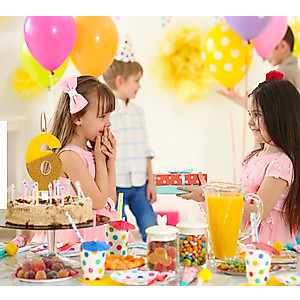 Yellow Number 3 Birthday Candles, Yellow Birthday Number Candles 3 Gold Cake Number Candles 3 Party Celebration