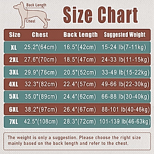 Axcimond Dog Bodysuit Post Surgery Dog Onesie with Zipper Full Body Dog Pajamas Large Medium Dog Shedding Suit Surgical Suit for Dogs Female/Male Dog Surgery Suit Recovery Suit after Surgery Spay Suit