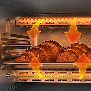 CZDYUF Household Electric Oven Durable Mini Intelligent Timing Baking/Dried Fruit/Barbecue Bread Baking