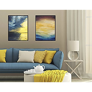 MCS Original Poster Frame, 22 x 28 Inch, Black, Set of 2