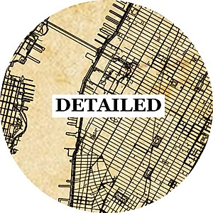 TANOKCRS Brasilia Brazil Wall Art Vintage Print Poster Map Artwork Travel Souvenir Gift Home Decor 16x20 Inches Unframed