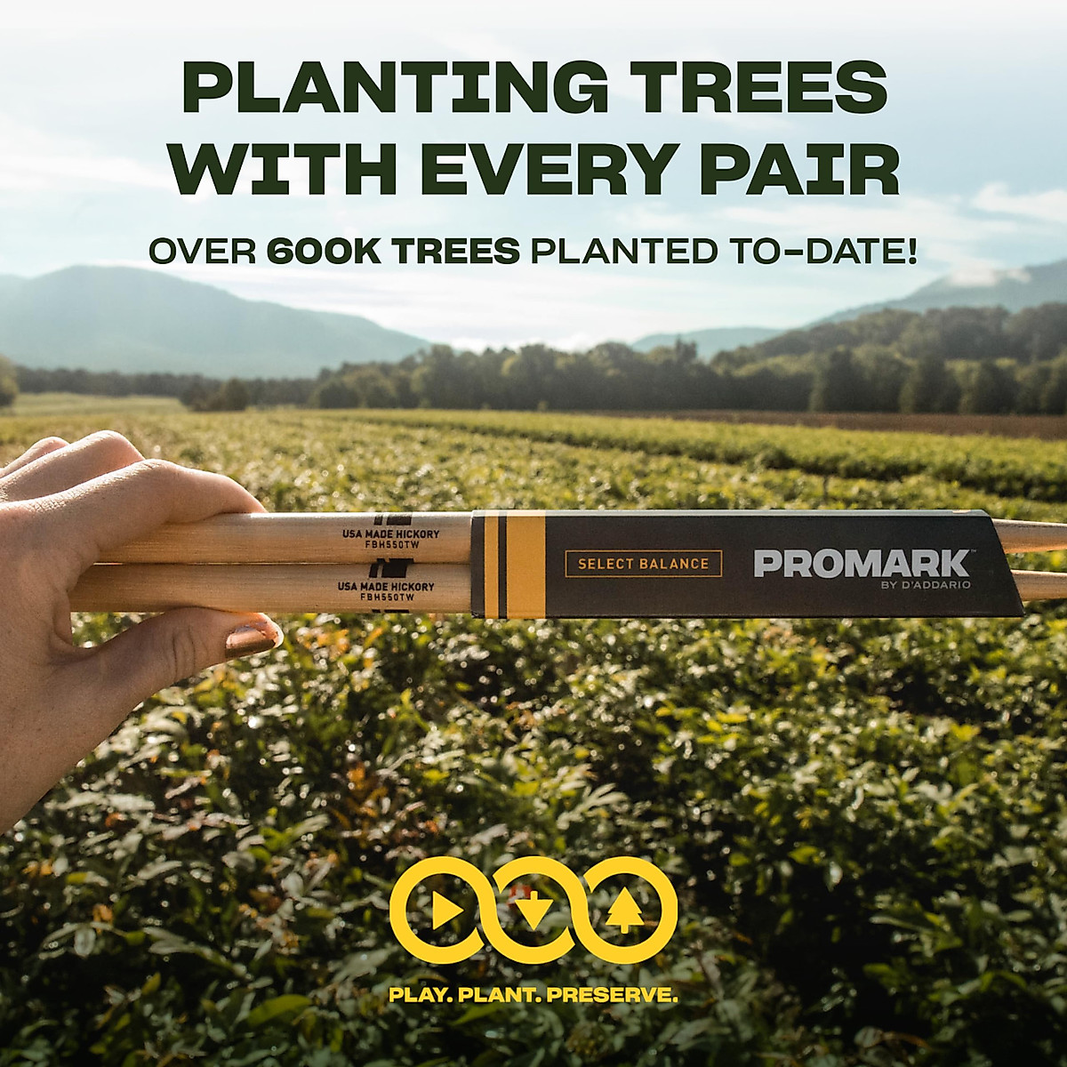 ProMark Drum Sticks - Mike Portnoy Drumsticks - ActiveGrip For Secure, Comfortable Grip - Gets Tackier As Your Hands Sweat - Active Grip Finish, Oval Wood Tip, Hickory Wood - 1 Pair