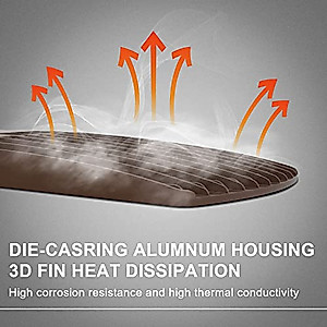 OSTEK 150W LED Parking Lot Lights with Dusk-to-Dawn Photocell Sensor, Outdoor Commercial Area Lighting Fixture 21000LM - Waterproof IP65 5000K LED Shoebox Pole Light with Slip Fitter Mount 100-277V