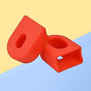 LIOOBO Pair Crank Arm Case Skate Plugs Pendant Crank Rope Buckle Crank Sleeve Bike Crank Arm Shields Loose Beads Crank Arm Crank Arm Cover Crank Arm Cap Accessories Red Crankset