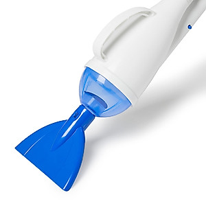 Bestway Flowclear AquaCrawl Above Ground Outdoor Swimming Pool Maintenance Vacuum Cleaner Set with 2 Interchangeable Nozzle Heads and Debris Bag