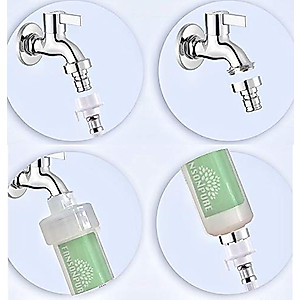 FANSONPURE Pre-filter Micro Water Filter For Shower Laundry Washing Machine Toilet filter replaceable PP filter