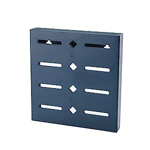 QIANSHENG Plastic Kitchen Knife Block Wall Mounted Knife Holder Storage Rack Drain Shelf 3 Slots Knife Rest Knife Organizer