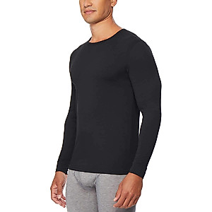 32 DEGREES Men's Heat Long Sleeve Scoop Neck Tee 2-Pack
