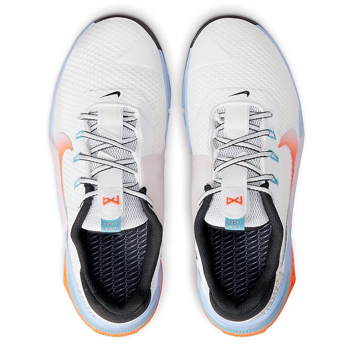 Nike Women's Metcon 7 Training Shoe, White/Doll-Light Marine (us_Footwear_Size_System, Adult, Women, Numeric, Medium, Numeric_8)