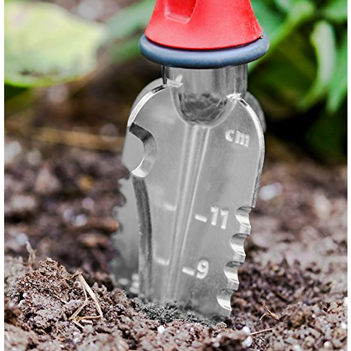 Garden Weasel Multi-Use Transplanter -Dig, Cultivate, Plant, & Weed with Ease – Features Triangular Blade, Dependable Aluminiron Construction, Non-Slip Comfort Grip & a