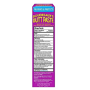 Boudreaux's Butt Paste, Butt Barrier Ointment, Rash Prevention, 4oz tube