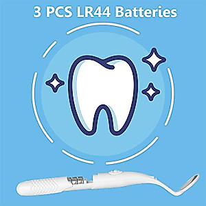 ffresiss Dental Mirror with Light,Teeth Inspection LED Mirror,Anti-Fog Mouth Mirror,Dentist Oral Care Tool