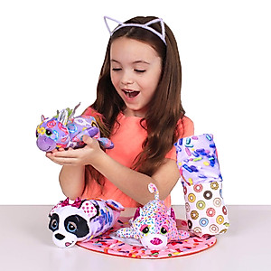 Basic Fun Cutetitos Donutitos - Surprise Stuffed Animals - Collectible Scented Plush - Ages 3+, 7.5 inches