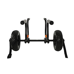Pelican Canoe Kayak and SUP Transport Cart Sport Deluxe Cart for Canoe, Kayak and SUP - Adjustable Width - 2 Height Positions - Airless Tires - Heavy Dutty and Resistant - Easy to Assemble