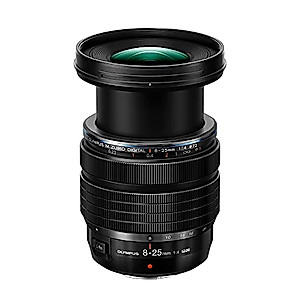 OM Digital Solutions M.Zuiko Digital ED 8-25mm F4.0 PRO Lens, Black (Renewed)