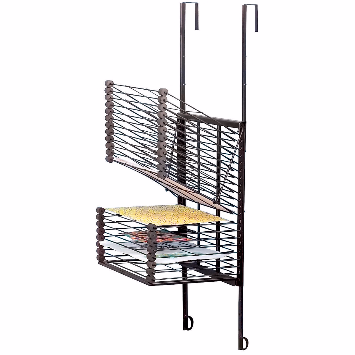 Sax-409129 Over-The-Door Drying Rack, 20 Shelves , 4-1/2 x 21-1/2 in